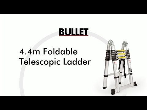 4.4m Alloy Multipurpose Folding Ladder Shop Bullet Ladders